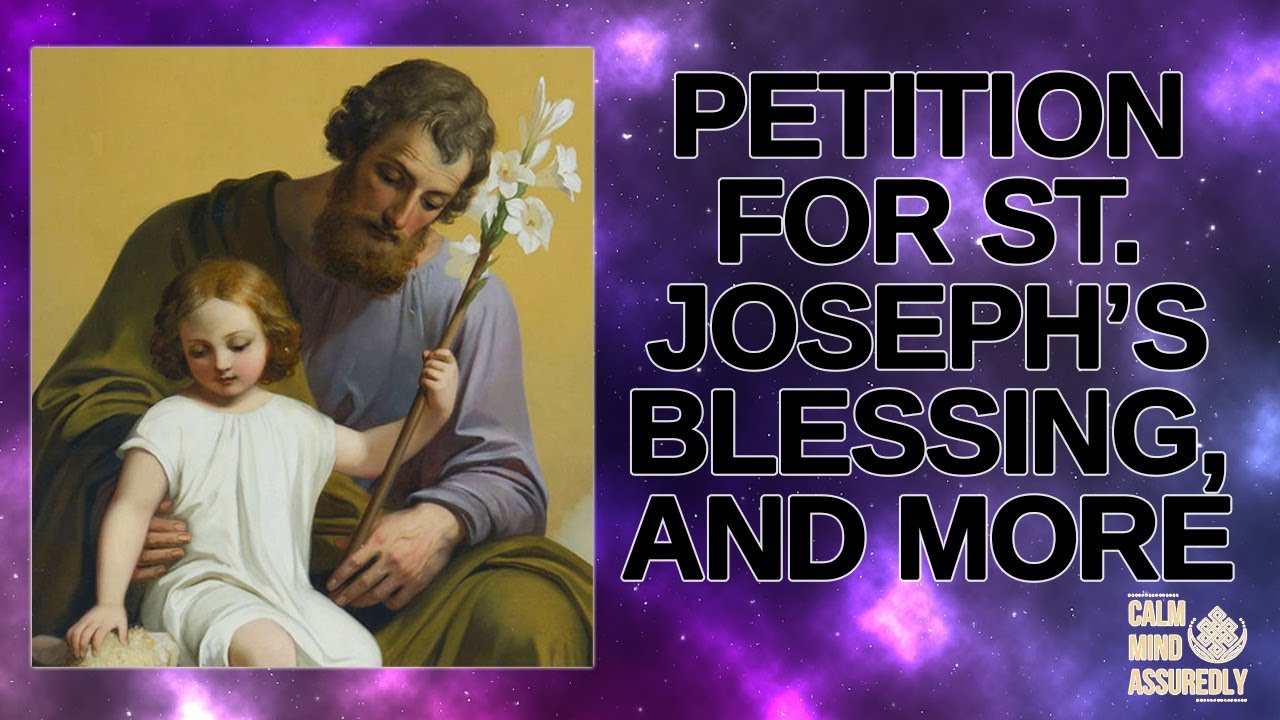 HAVE ST. JOSEPH'S BLESSING. PRAY THIS! - YouTube