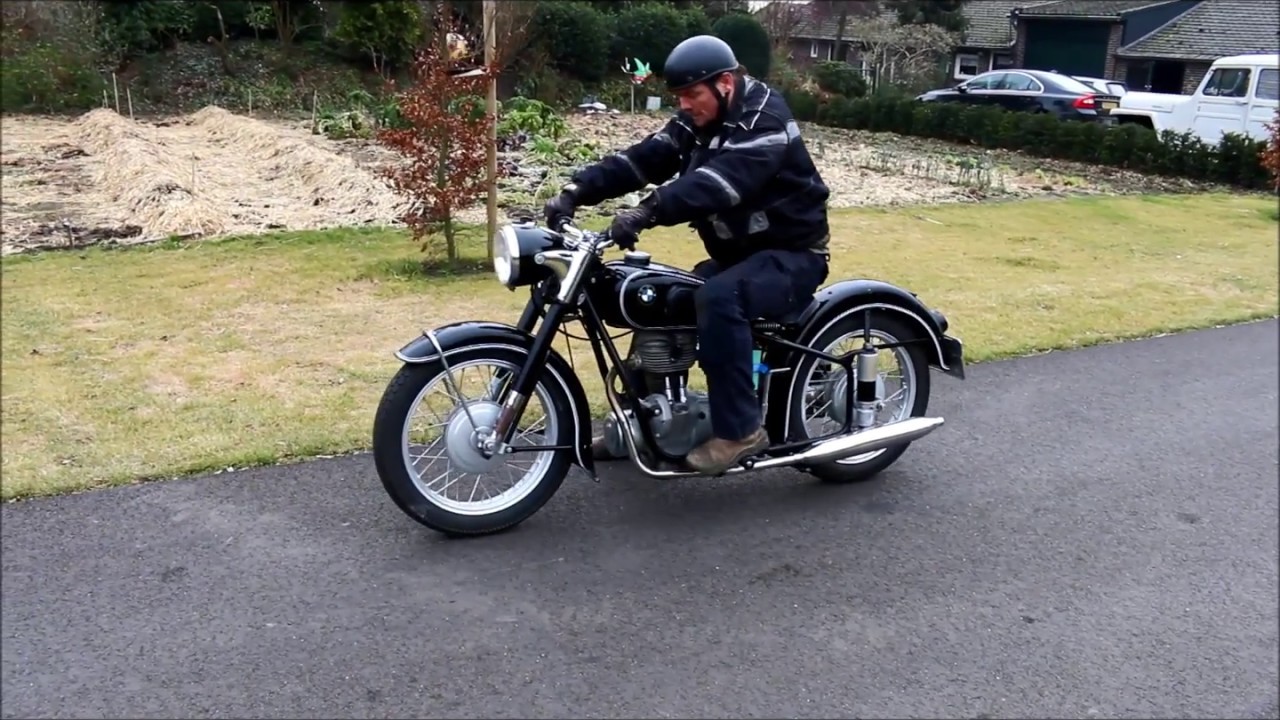 BMW R25/3 from 1955 - YouTube