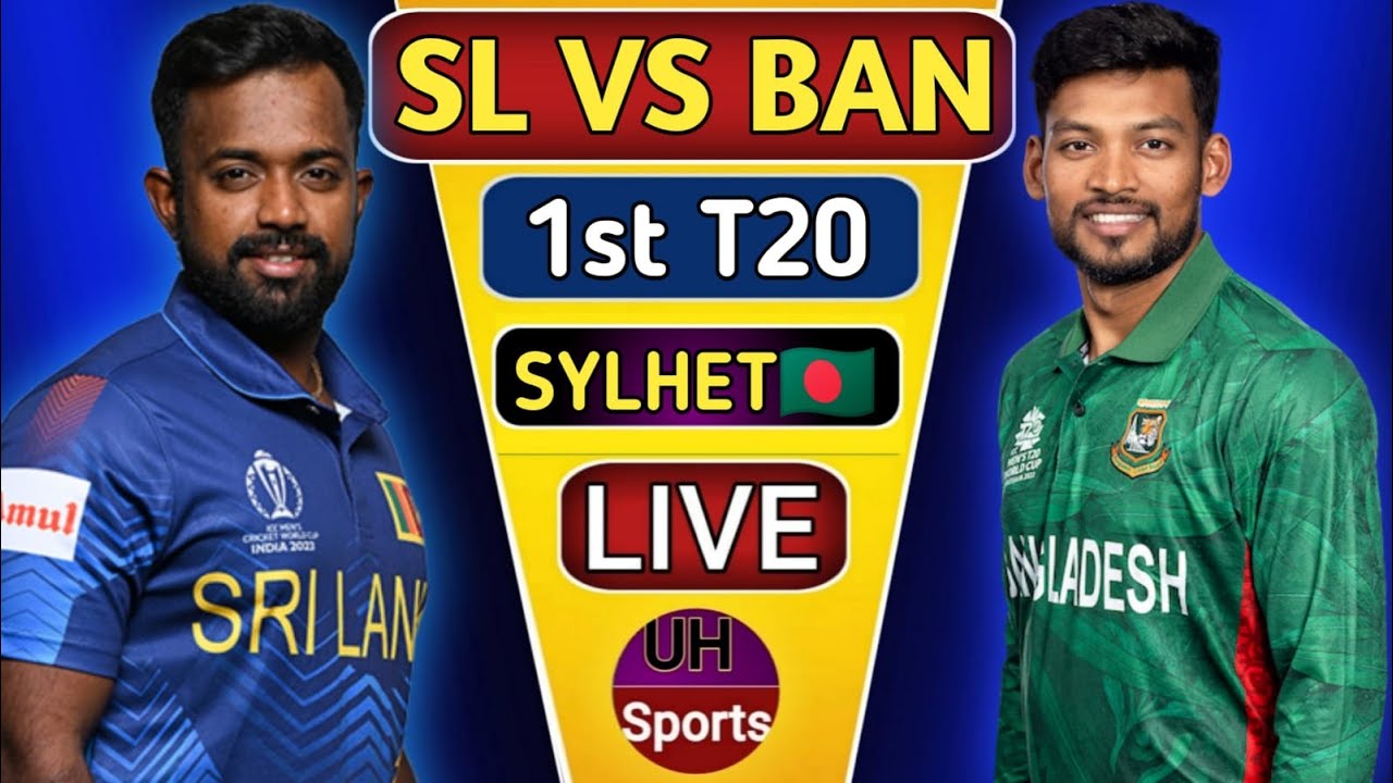 Bangladesh Vs Sri Lanka Live | BAN Vs SL 1st Match Live Commentary ...