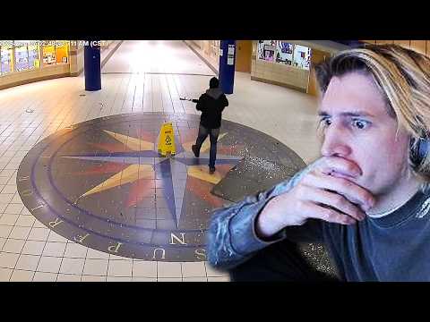 Man Plans to Ambush Officers Inside School | xQc Reacts