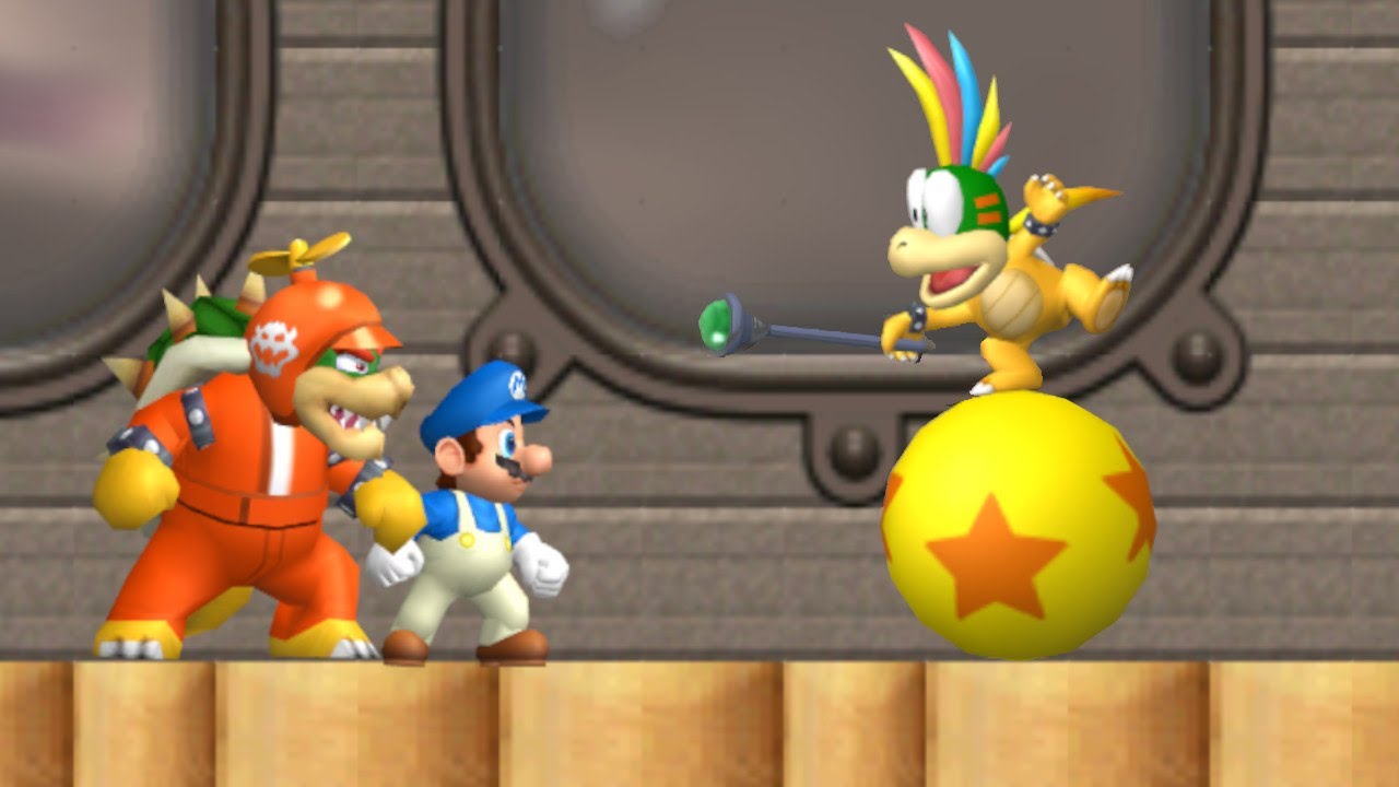 New Super Mario Bros. 3+ - 2 Player Co-Op Walkthrough - #07 - YouTube