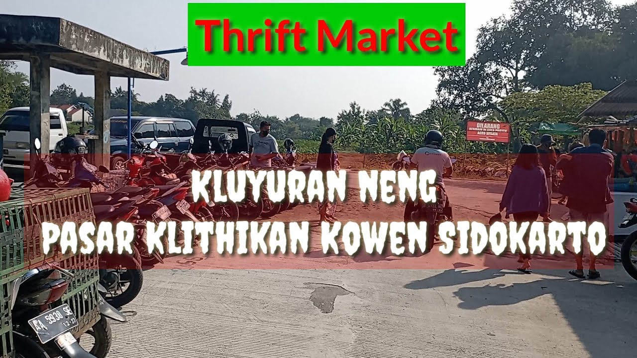 #Pasar Tradisional klitikan Kowen Godean jogjakarta yang ramah ...
