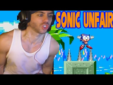 ENFADO ÉPICO CON SONIC UNFAIR - Me paso el Sonic más difícil del mundo ...