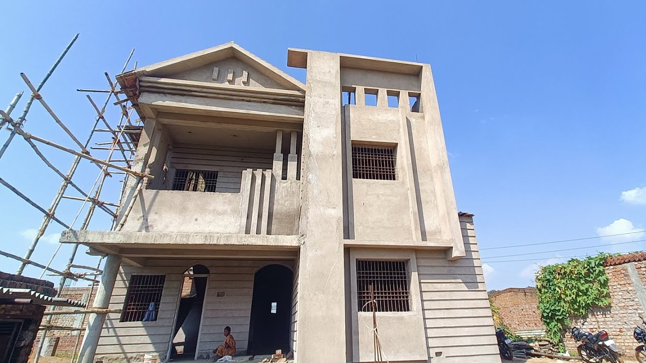 PART 2 || BEAUTIFUL HOME DESIGN | PLASTER WORK | FRONT ELEVATION IDEA ...