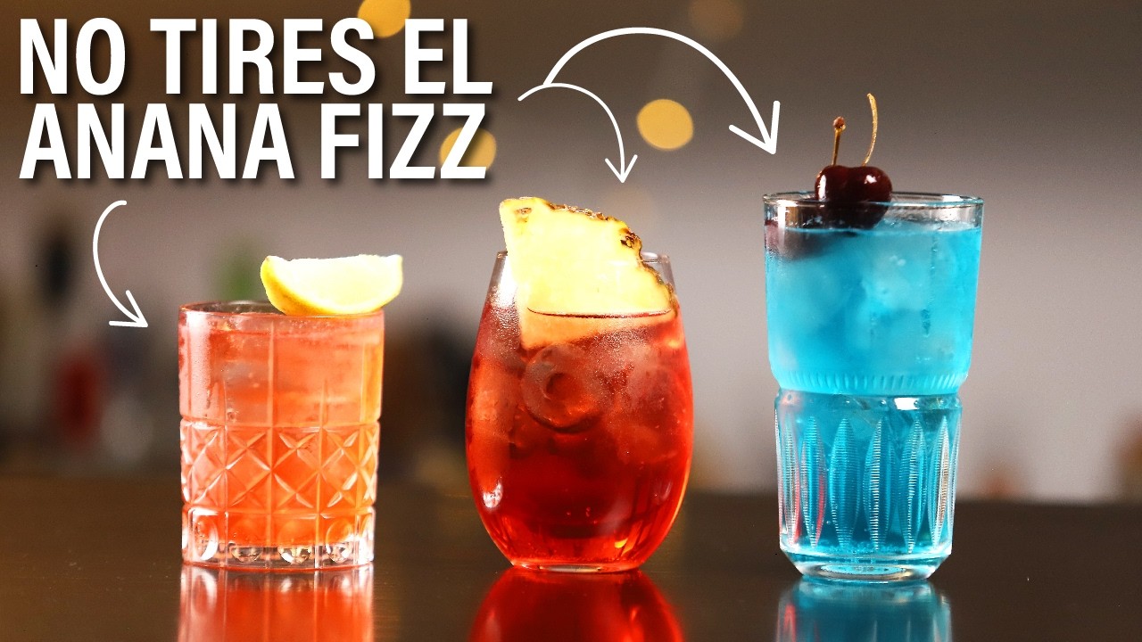 3 Cócteles con Ananá Fizz - YouTube