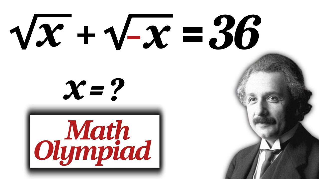 What is the value of "x"? | Can you solve this? | Math Olympiad Algebra ...