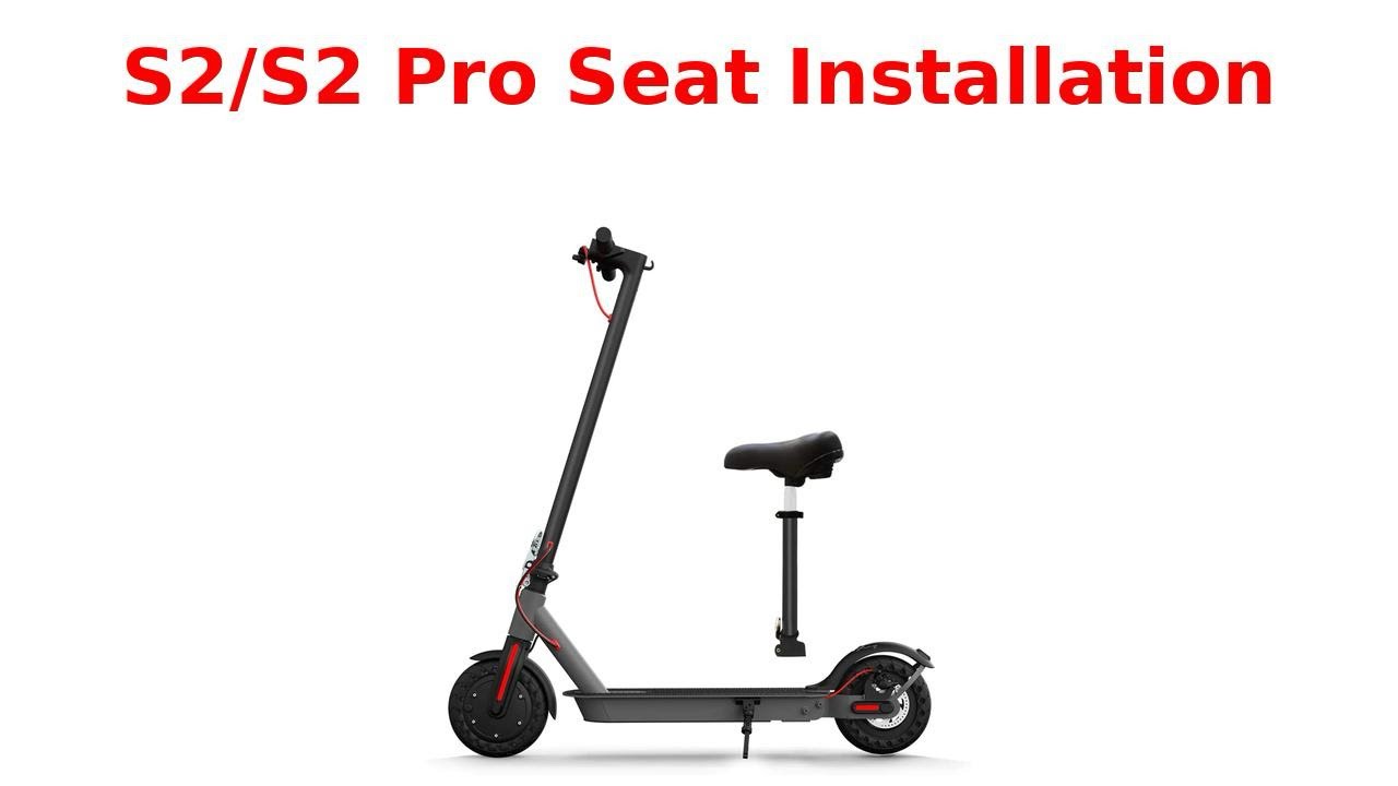 How to Install Hiboy S2/S2 Pro Seat - YouTube