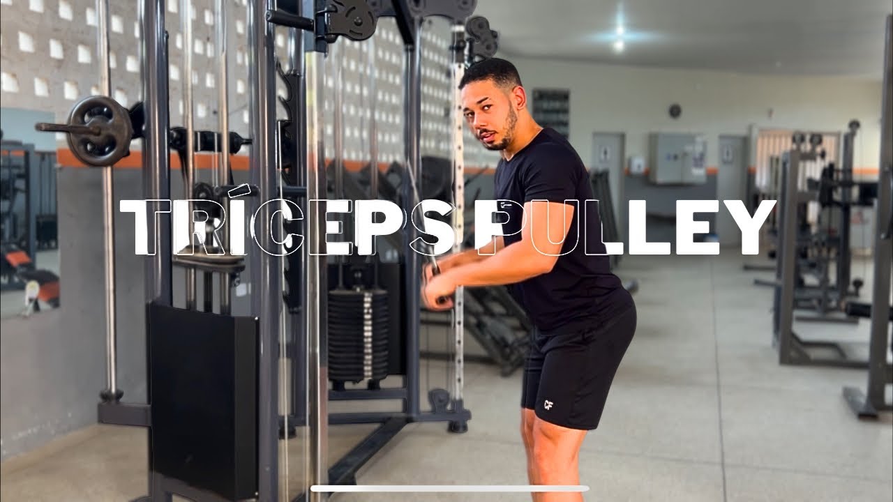 Como fazer o tríceps pulley - YouTube