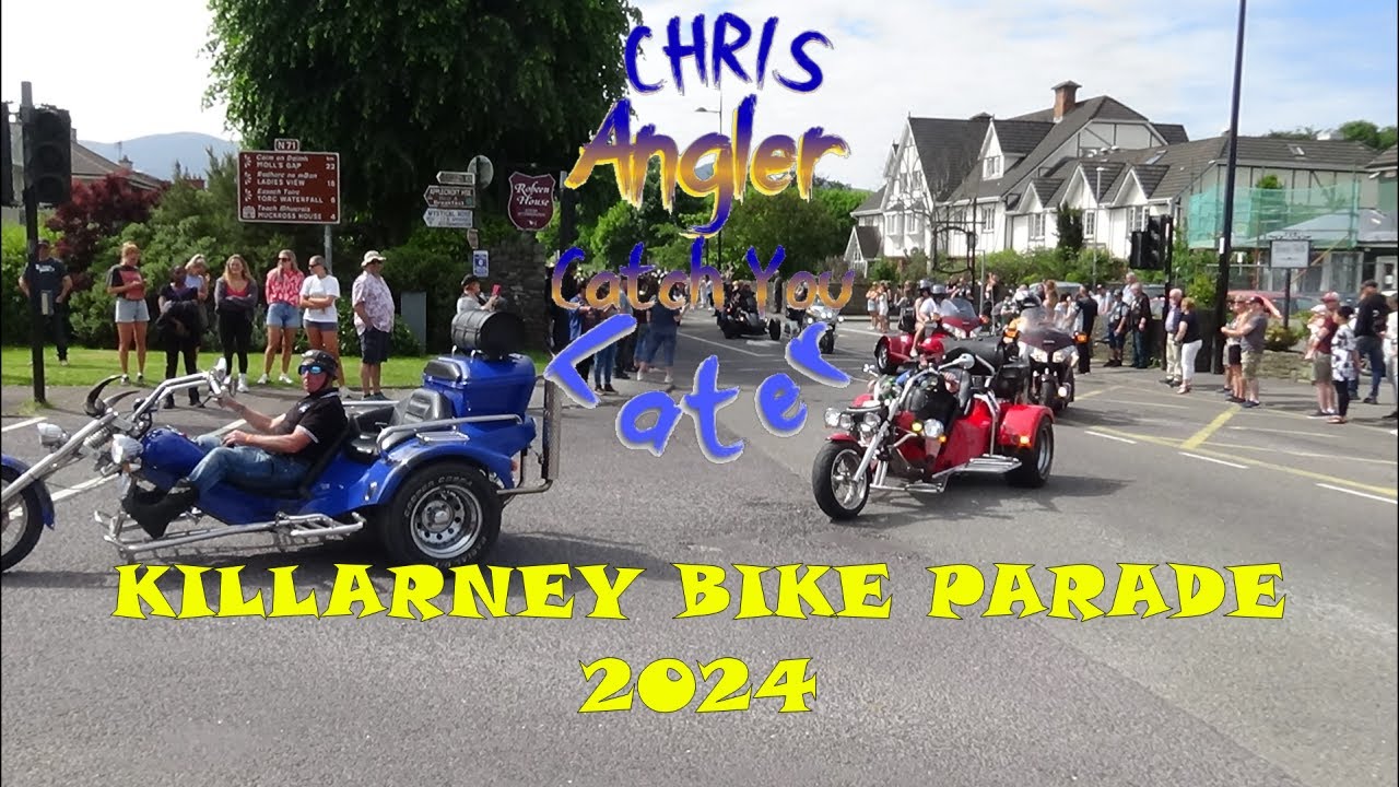 Killarney 2024 Ireland Bike Parade ( full run ) - YouTube