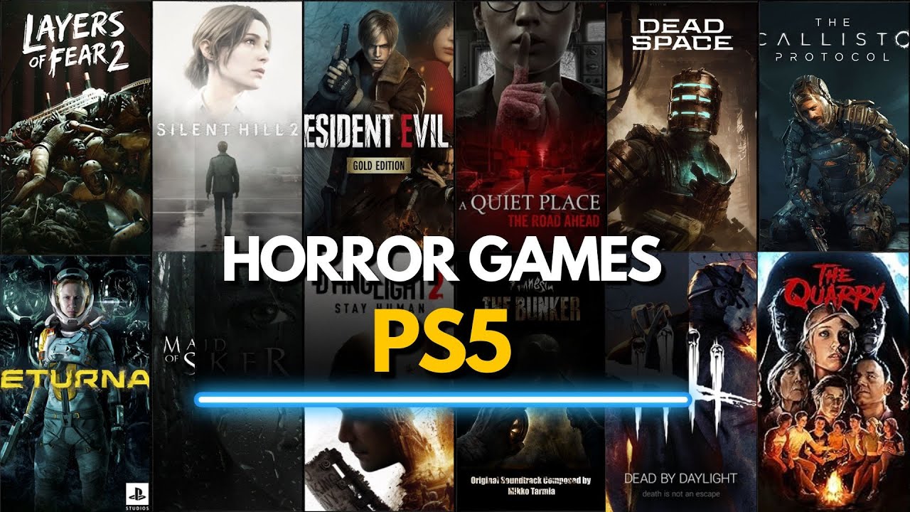 Top 45 Best Horror Games On PS5 (2025) - YouTube