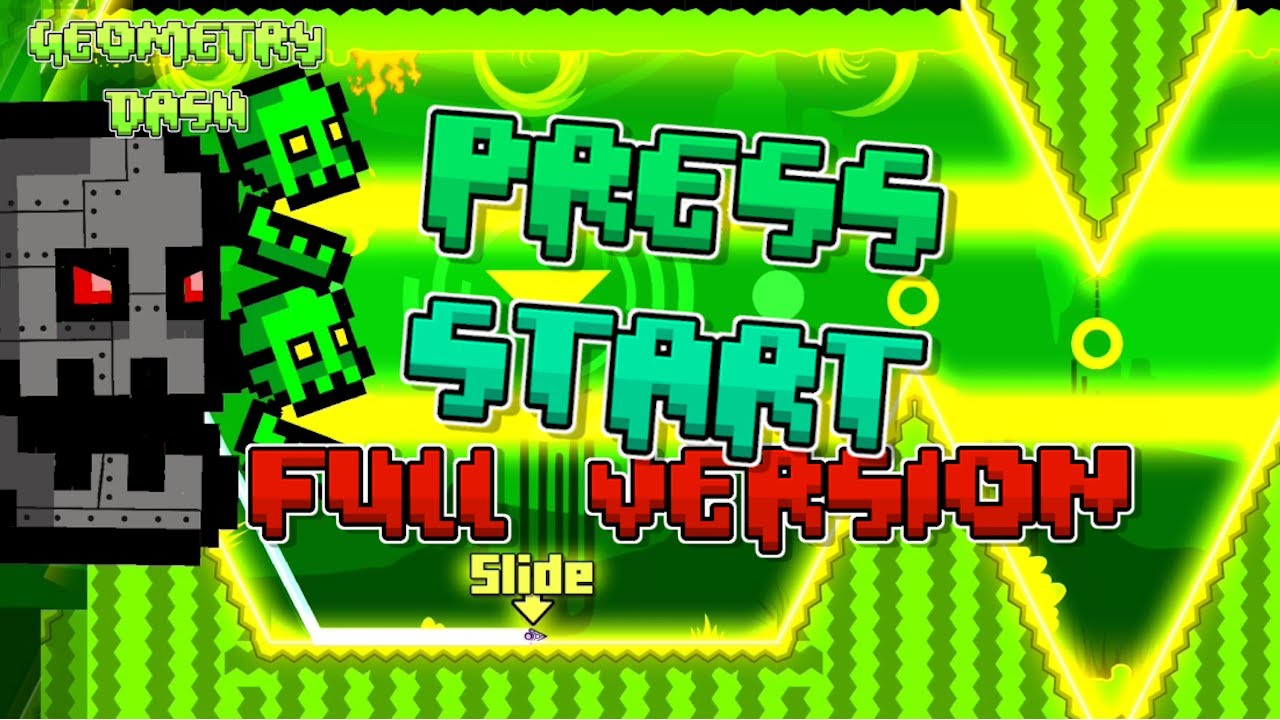 Press Start Full Version [All Coins] - Geometry Dash 🔥 - YouTube