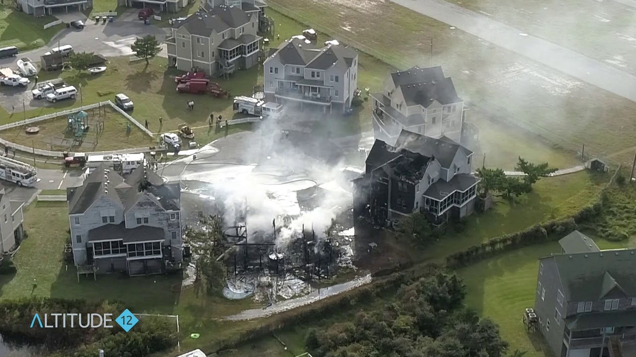 Fire in Buxton NC last night. - YouTube