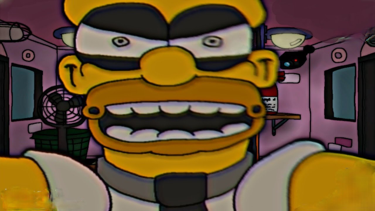 NO HAGAS ENOJAR a HOMERO !! - Fun Times at Homer's Reboot (FNAF Game ...