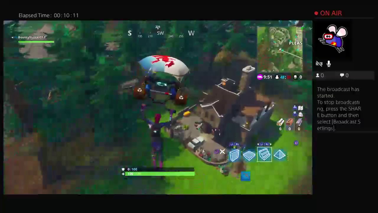 BountyHunter01-F's Live Fortnite - YouTube