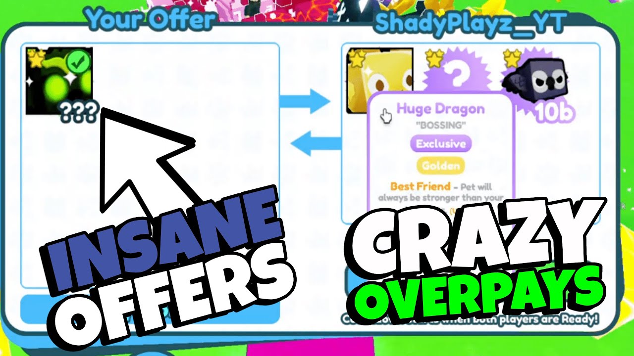 🦅 *CRAZY OVERPAY!* 🦅 FOR MY RAINBOW HUGE SAPPHIRE PHOENIX! | ROBLOX PET ...