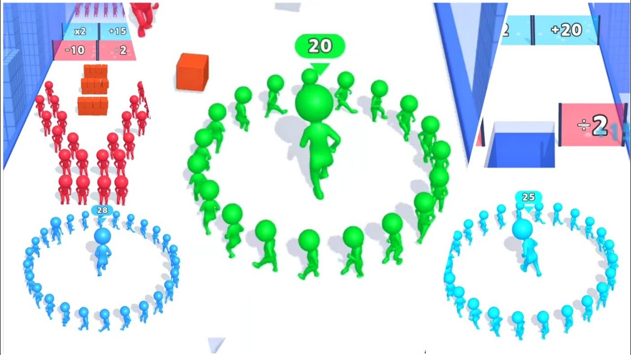 Circle Run 3D - Maths Game Max Level ! - YouTube