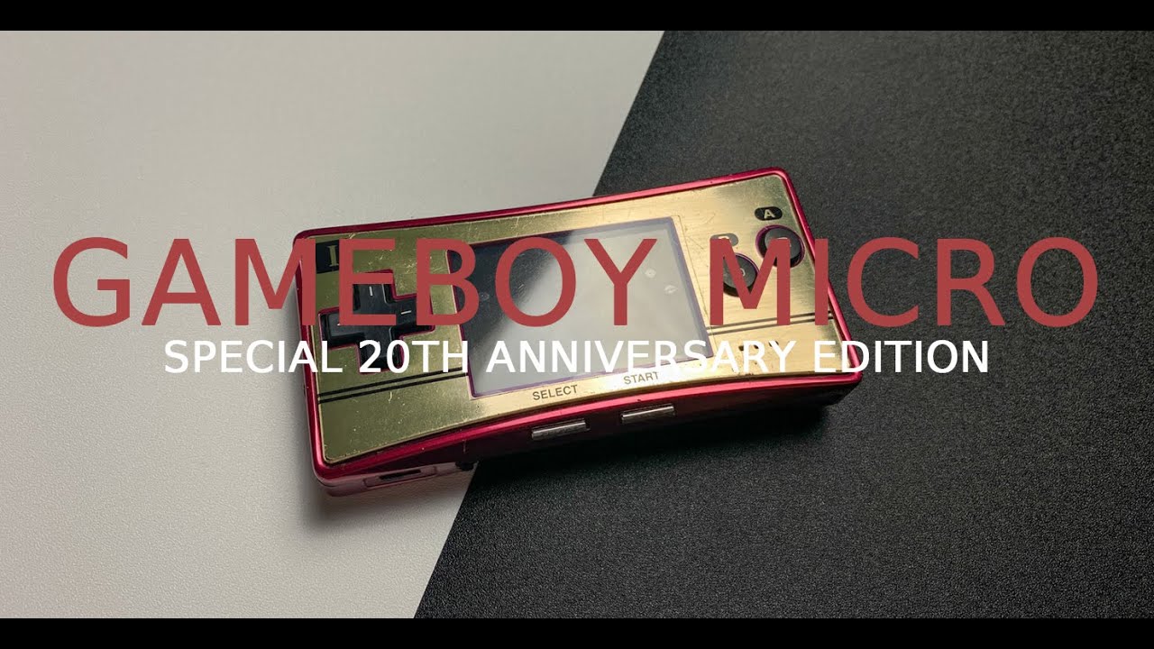Nostalgia dengan Gameboy Micro!! Review Game boy Micro SPECIAL EDITION ...