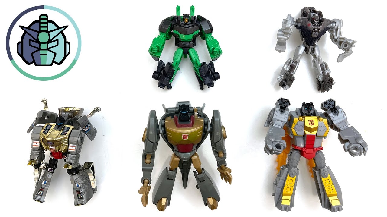 Different Transformers Grimlock Mini Cyberverse Movie G1 Robots In Disguise robots to dinosaurs ...