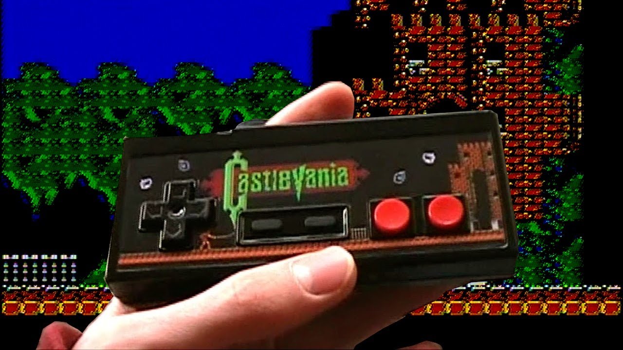 Awesome Custom Castlevania NES Controller - YouTube