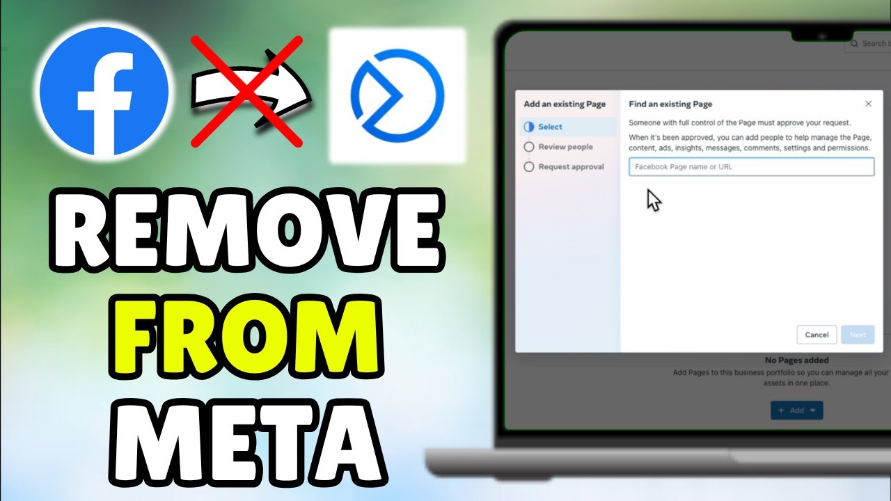 How To Remove/Delete Facebook Page From Meta Business Suite (Mobile/PC ...