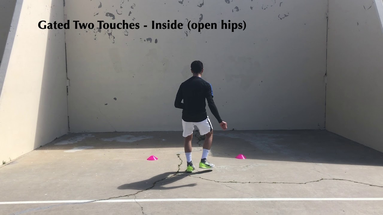 DIY Soccer Training - Wall Series #1 (Basic) - YouTube