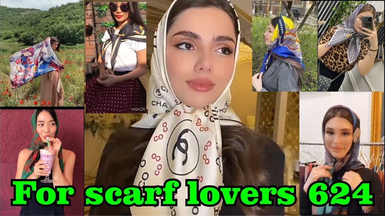 for scarf lovers 624 - YouTube