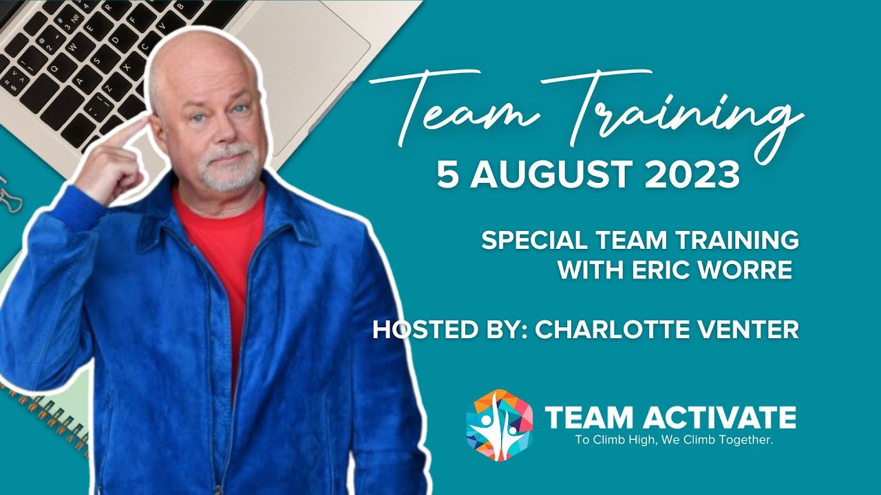 Special Training with Eric Worre | Hosted by Charlotte Venter | 5 ...
