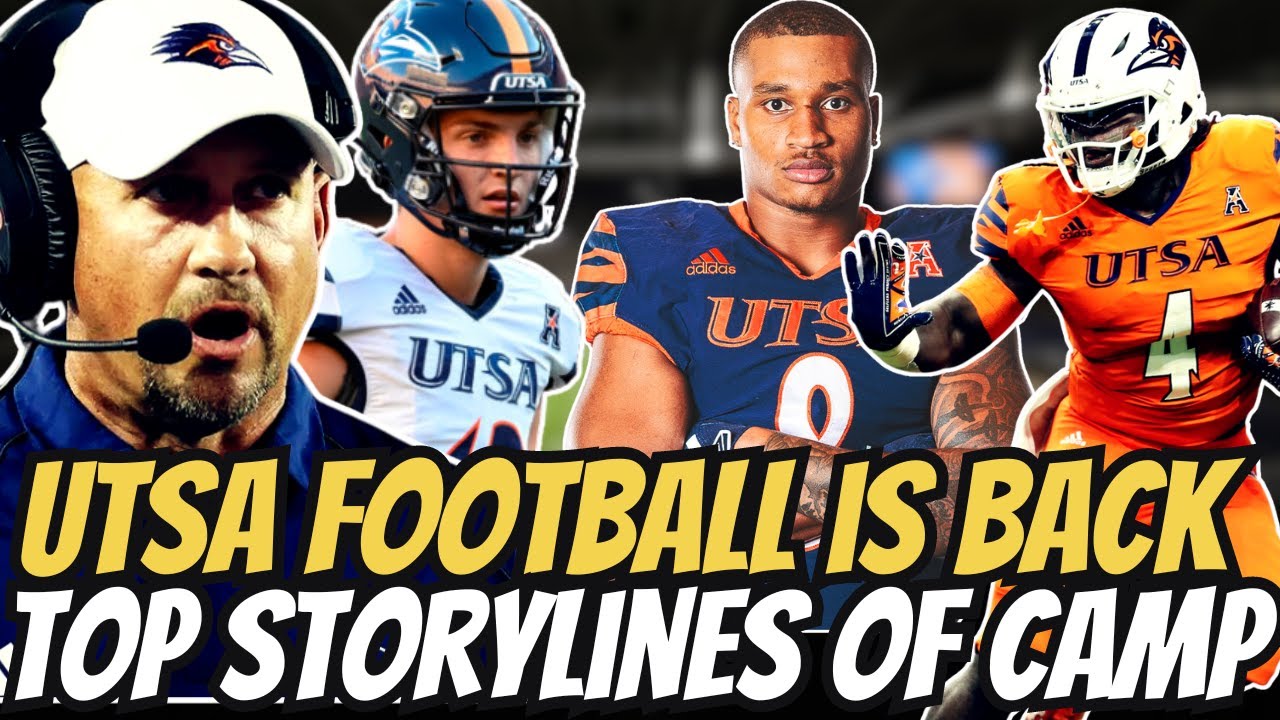 UTSA Football is BACK! | Fall Camp Storylines - YouTube