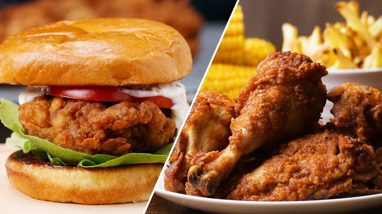 4 Maneras de Preparar Pollo Frito - YouTube