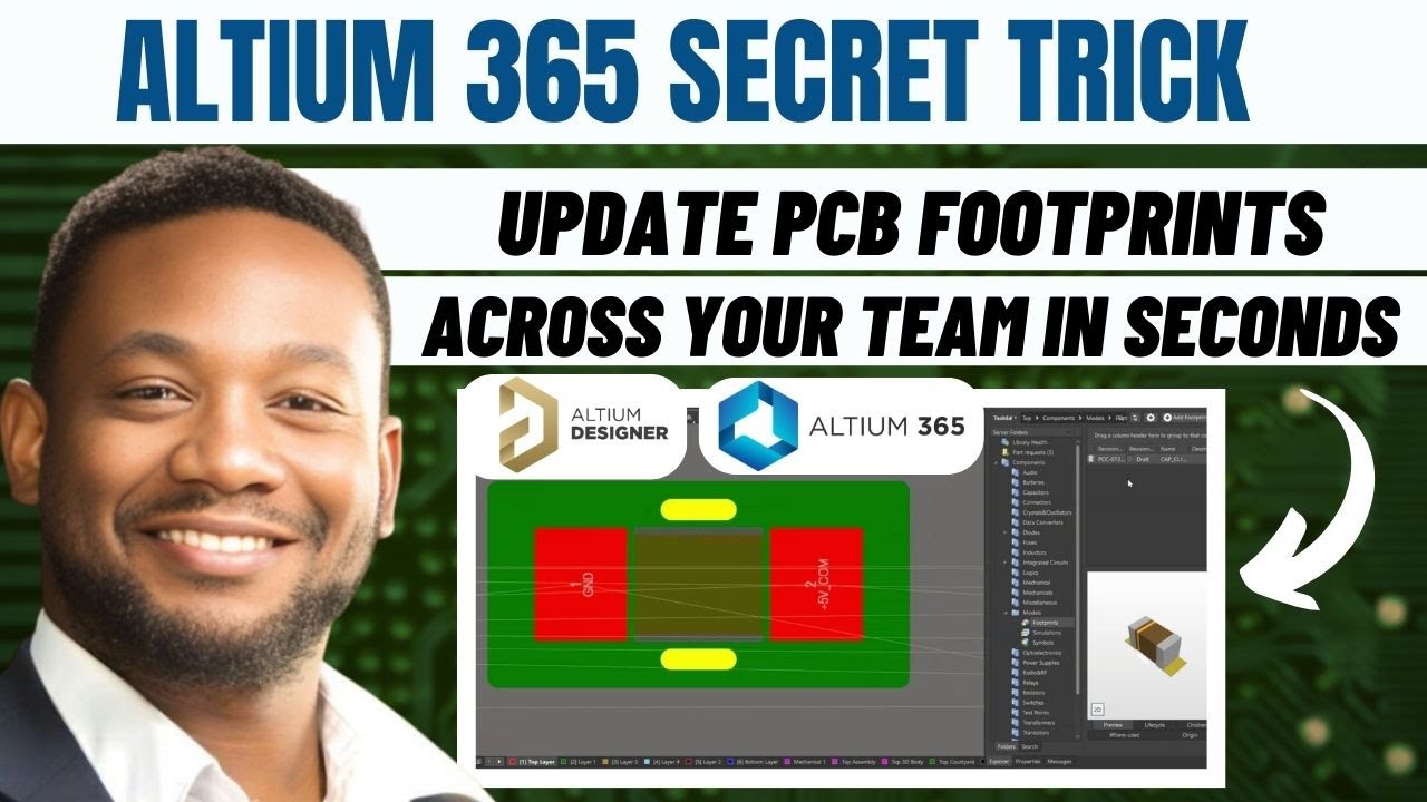 Altium 365 Secret Trick to Instantly Update PCB Footprints for Your ...