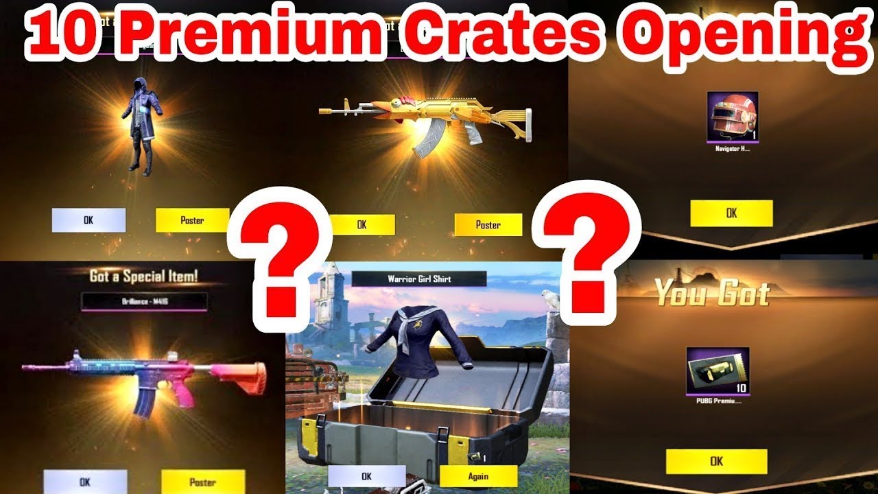 Opening 70 Premium and Classic Crates| Am I lucky enough? - YouTube