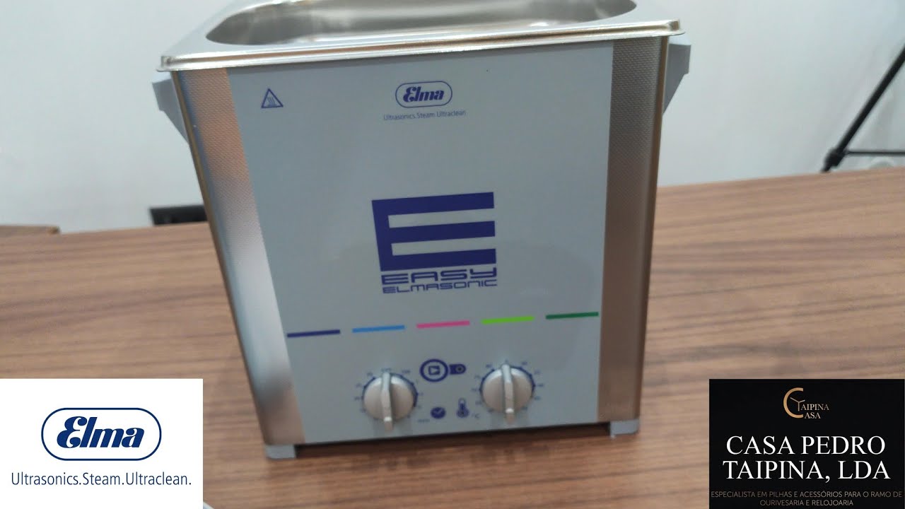Elma Elmasonic Easy 40h - Ultrasonic Cleaners - YouTube