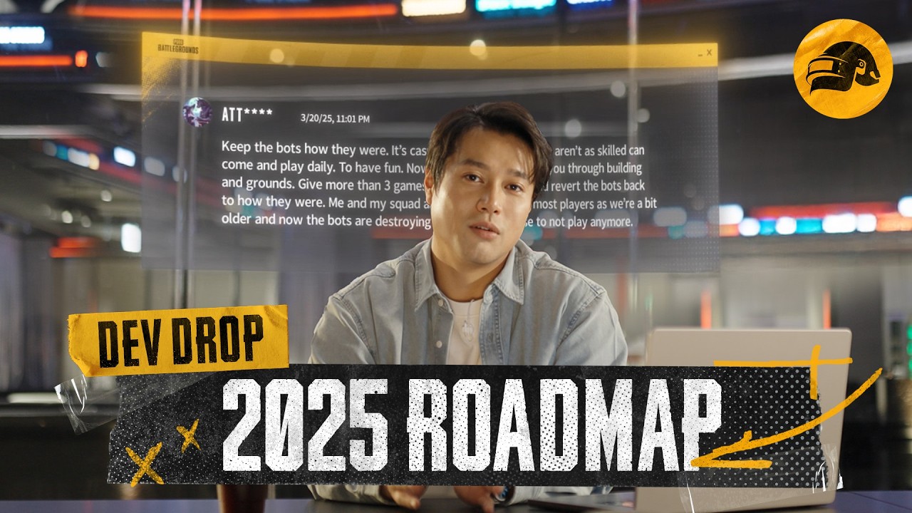 PUBG | DEV DROP: Questions About the 2025 Roadmap (with English ...
