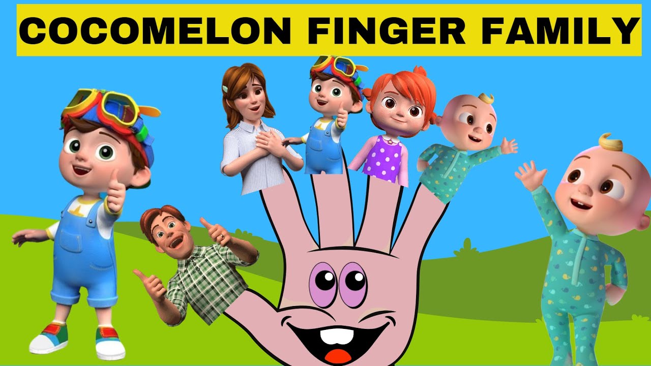 Cocomelon Finger Family Song | Kids Nursery Rhymes | Rhymes for babies ...