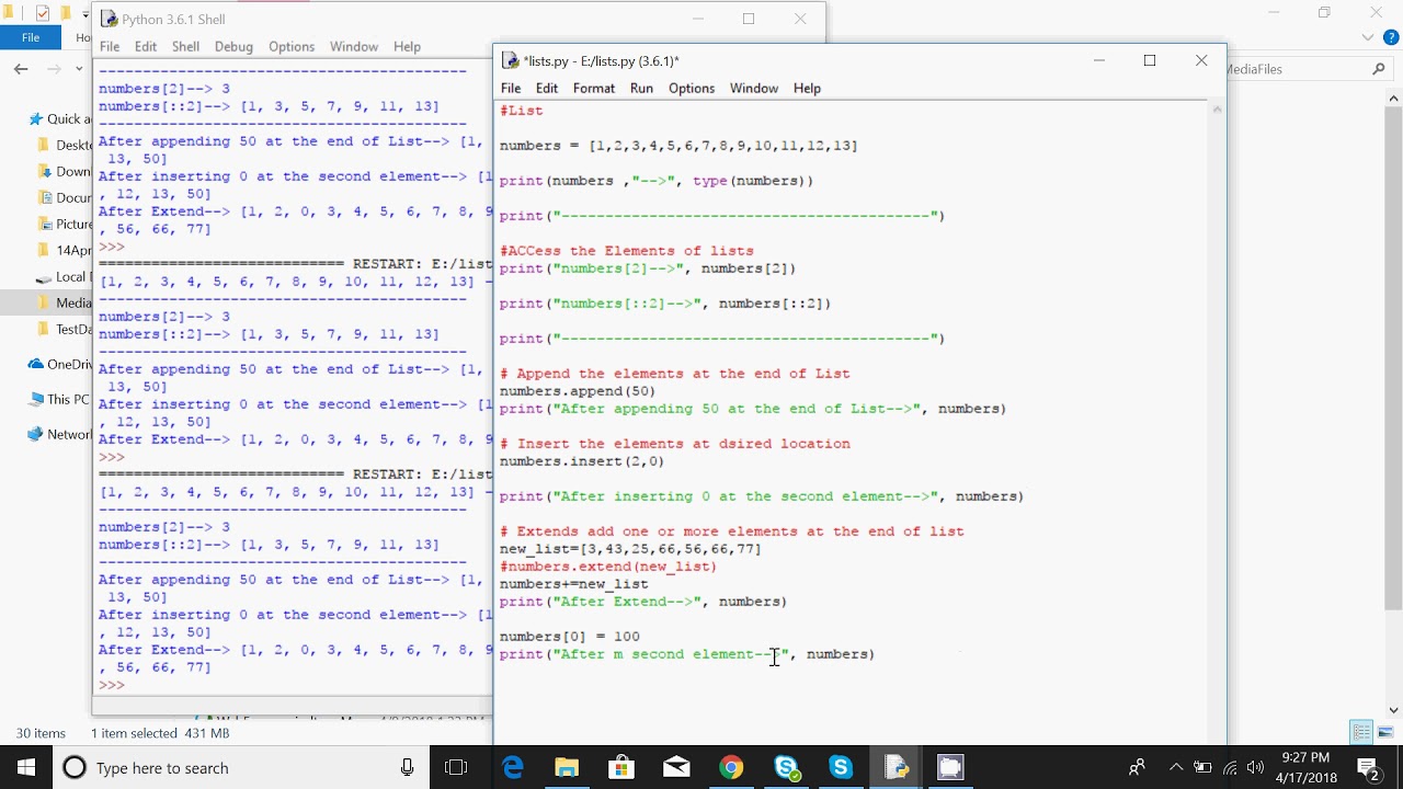Module2 part1 List - YouTube