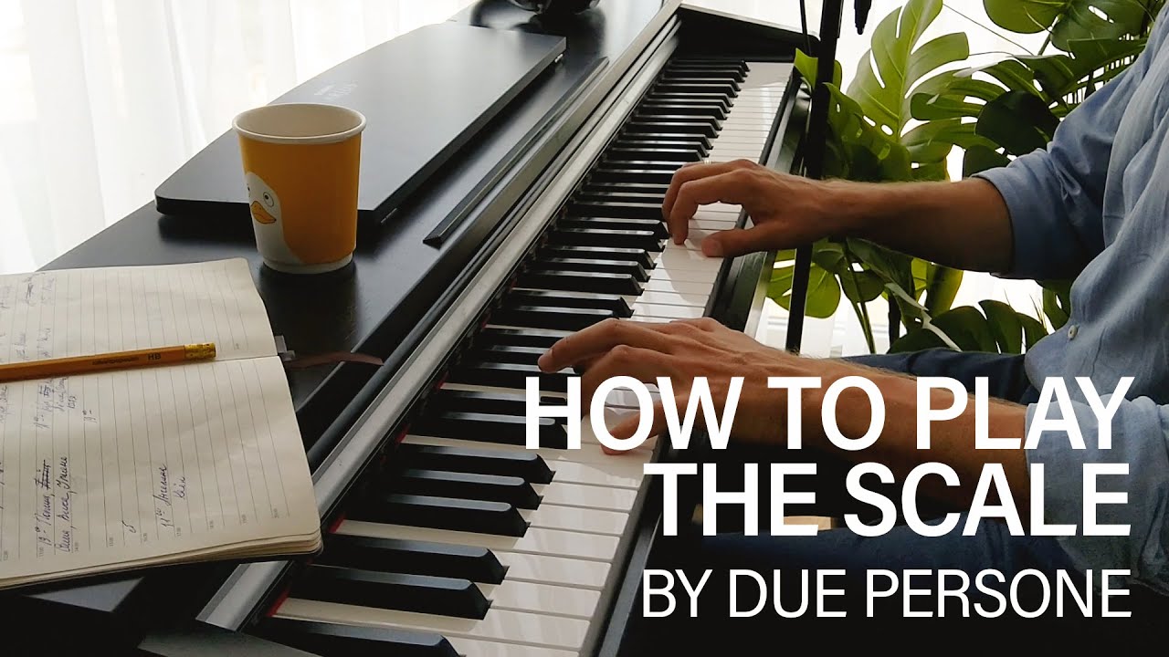 Piano Lessons For Beginners - How To Play Scales On Piano - C Major ...