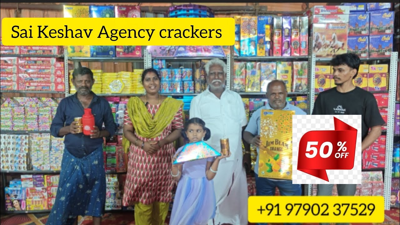 Sai Keshav Agency crackers| 50% off on crackers | Sithalapakkam | East ...