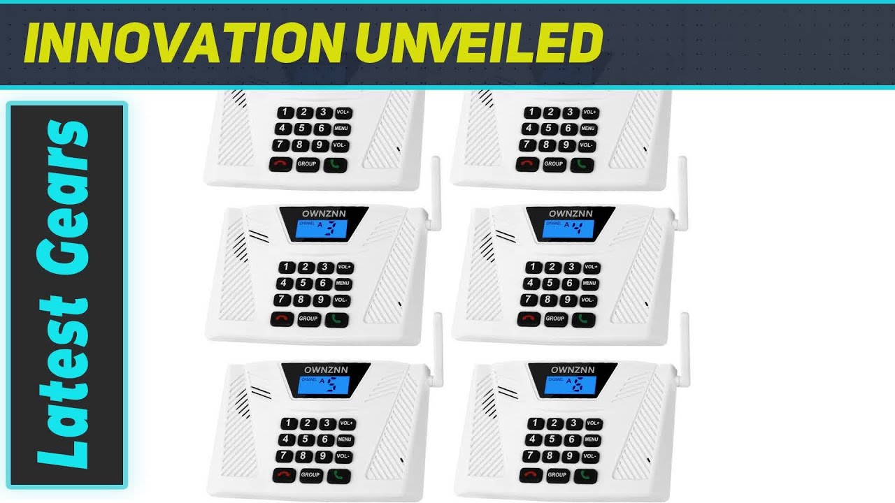OWNZNN Intercom: Best Hands-Free Wireless Intercom System 2023! - YouTube