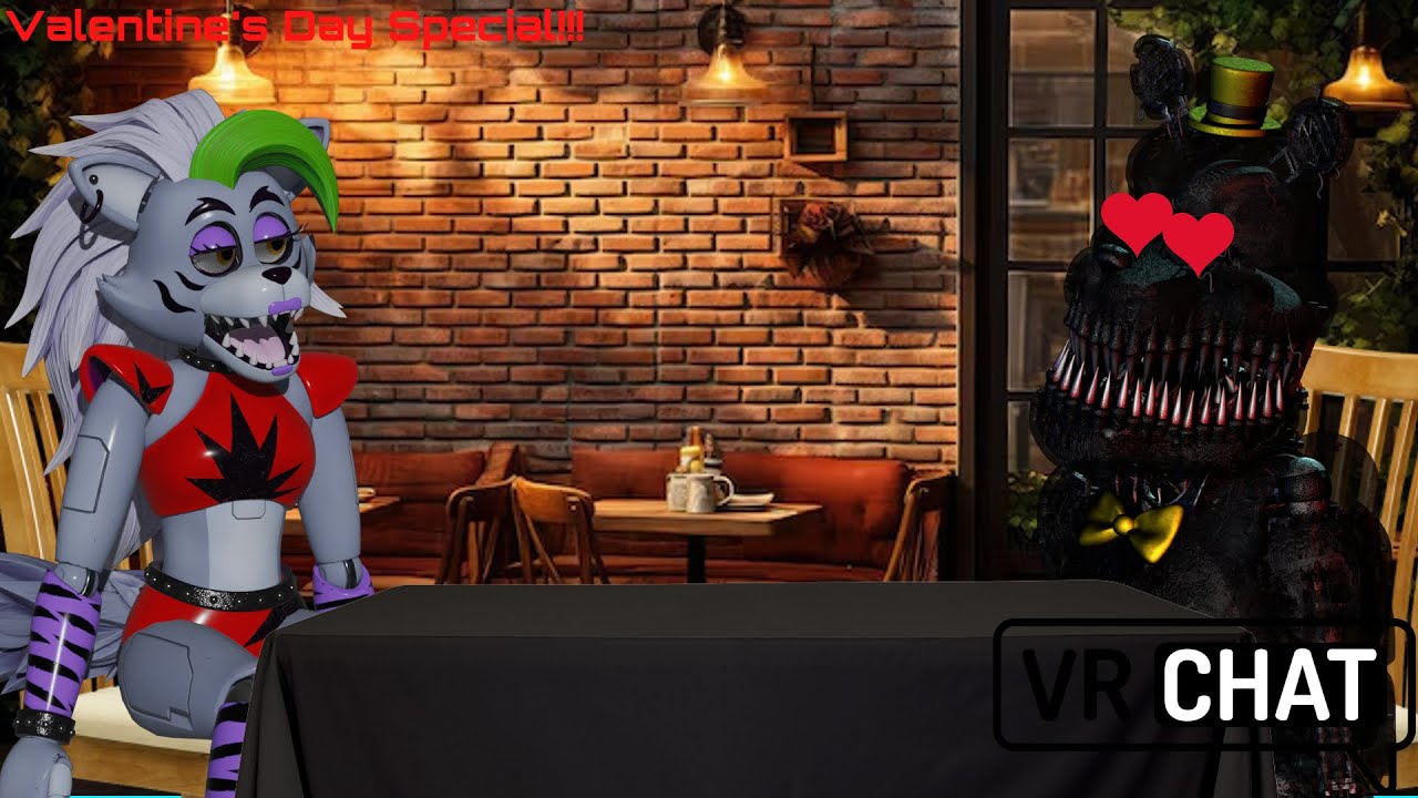 Roxy and Nightmare VRCHAT Valentine's Day Special - YouTube