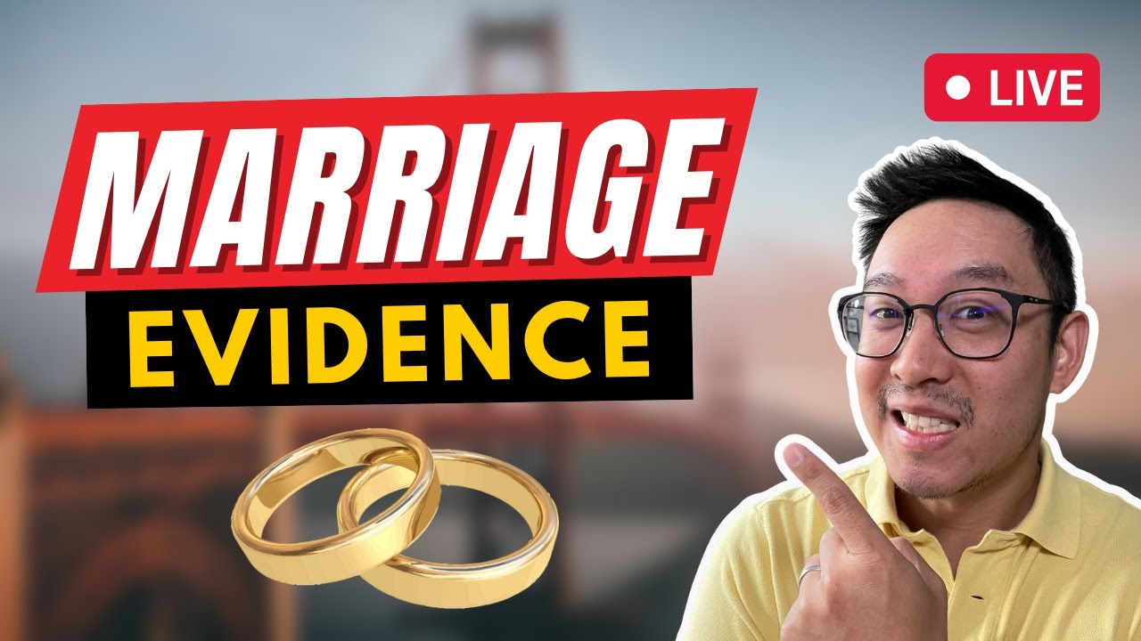 How much marriage evidence do I need? - Q&A with John Ting | December ...