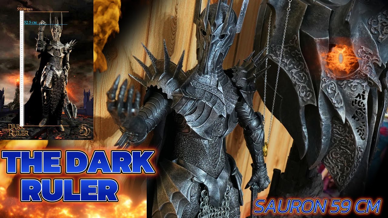 THE DARK RULER SAURON DRAGON TOY STUDIOS 59 CM UNBOXING - YouTube