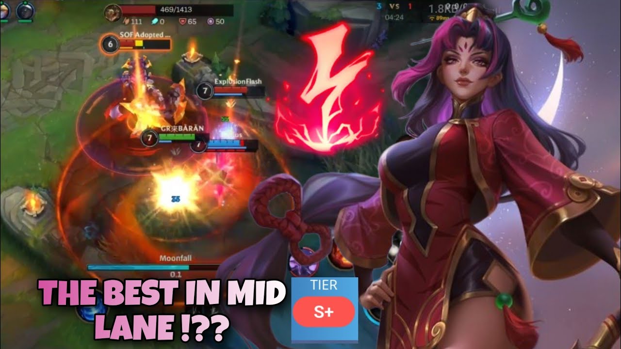 Wild Rift : DIANA THE BEST MID LANE IN THIS BATCH | WILD RIFT DIANA ...