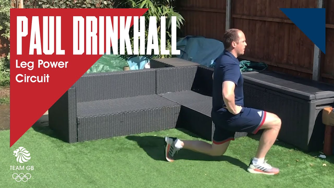 Paul Drinkhall's Leg Power Circuit | Workout Wednesday - YouTube