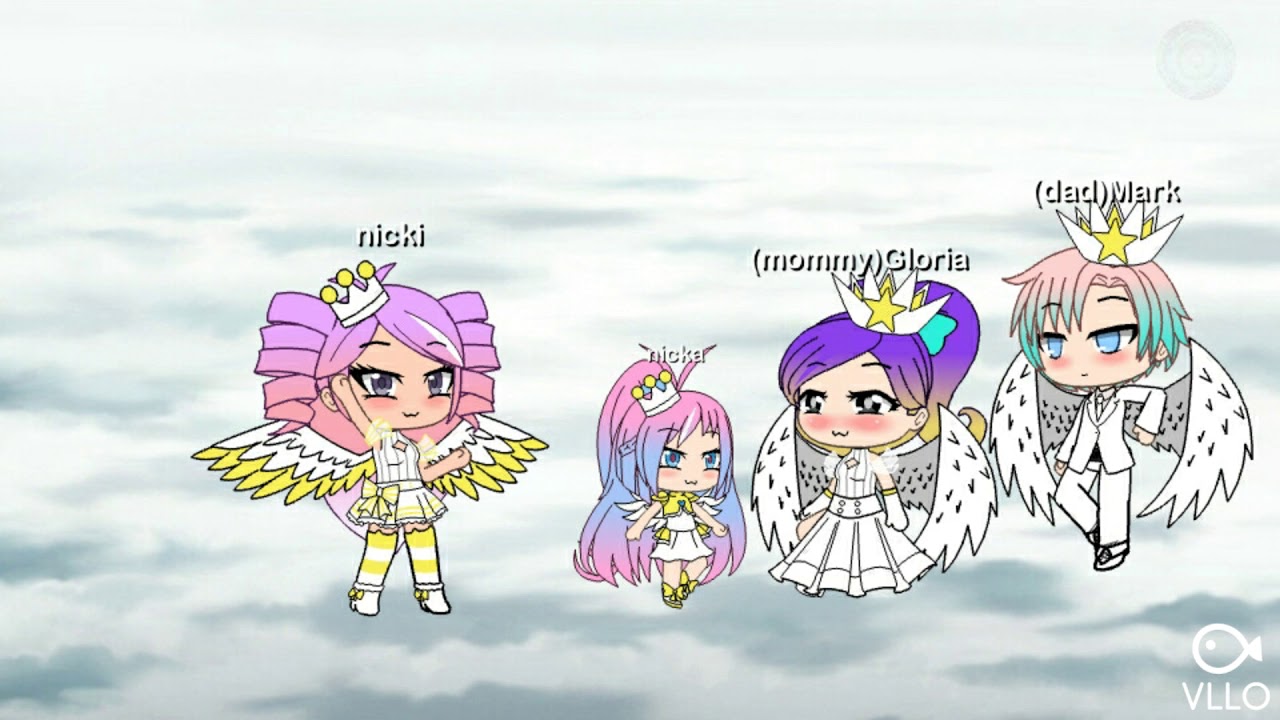 Gacha life angel and devil love story and sad - YouTube