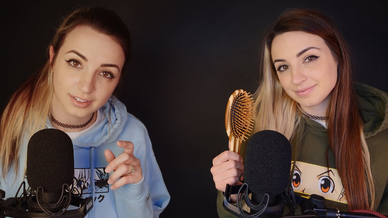 Asmr Binaural Layered Twin Triggers For Ultimate Tinglies Youtube