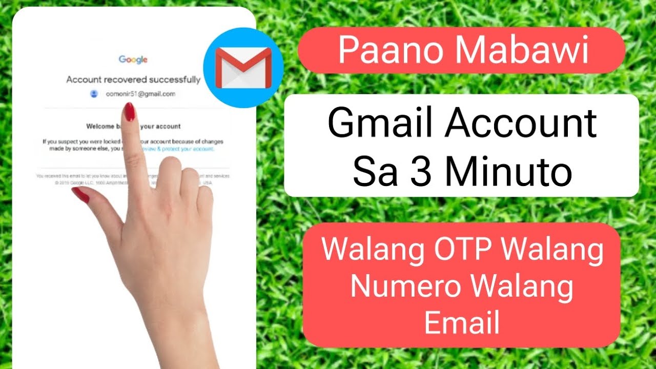 Paano Mabawi ang Gmail Account | Pagbawi ng Google Account(2024) | I-recover ang Gmail Account ...