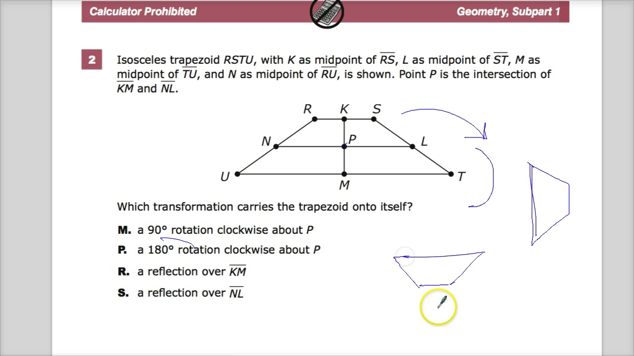 Question 2 - Geometry - TNReady Practice Test - YouTube
