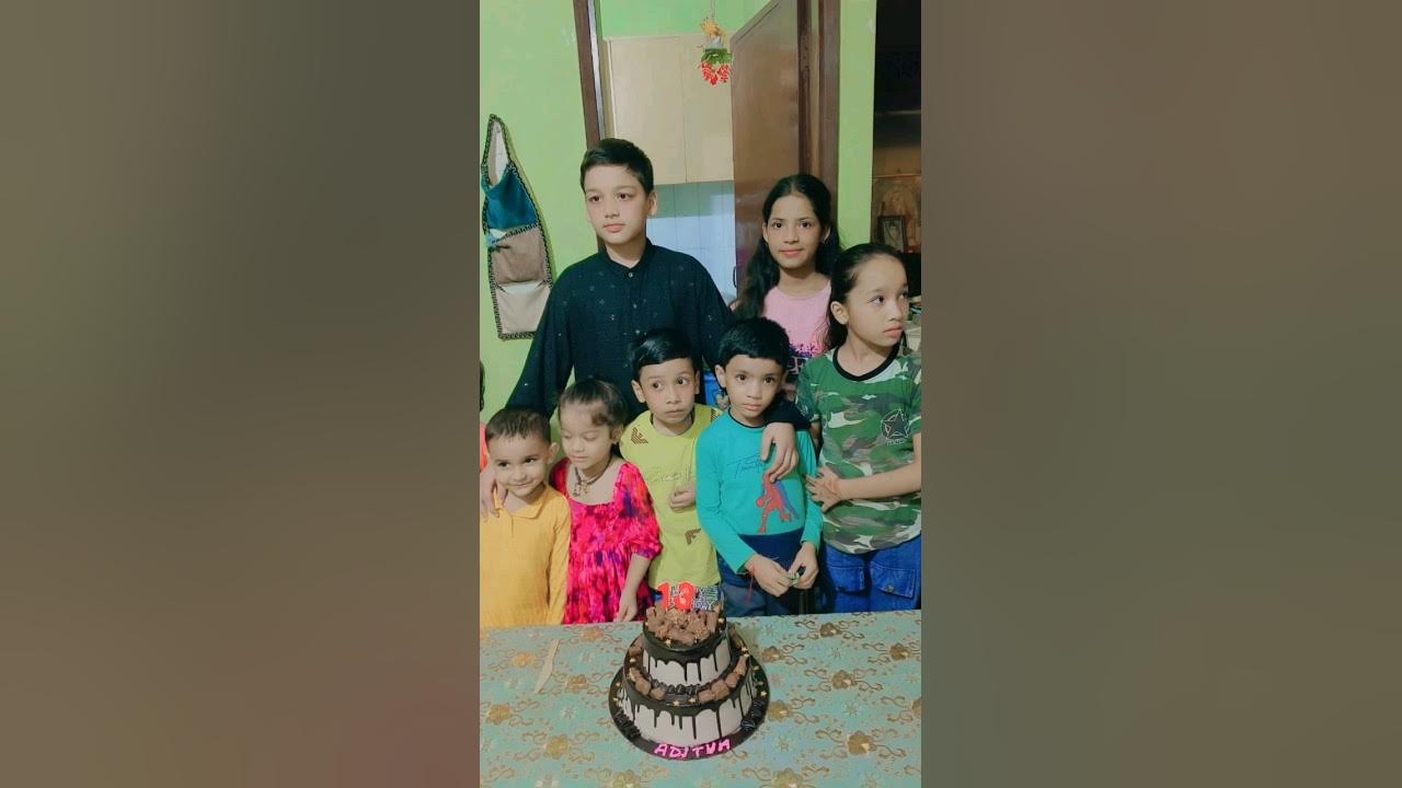 Golu ka birthday celebration 28 August 🎂🎉#youtube #mini #shorts # ...