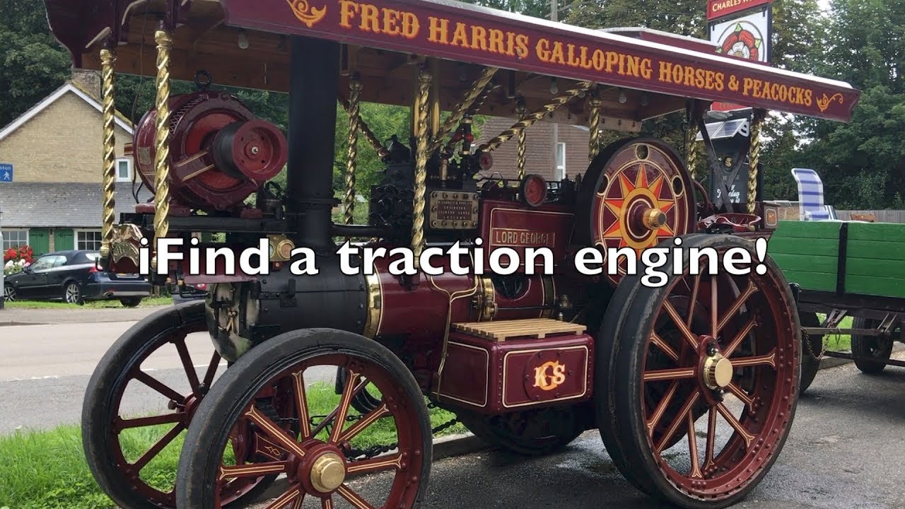 iFind a 1918 Garrett Traction Engine - YouTube