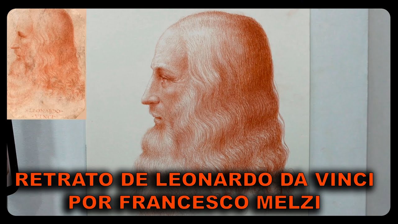 Dibujo - Estudio del retrato de Leonardo da Vinci - YouTube